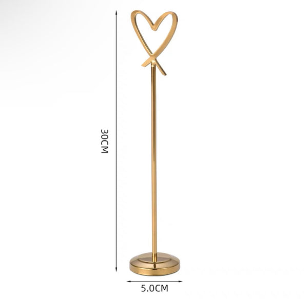 Gold Metal Table Number 12” – Viva La Rosa