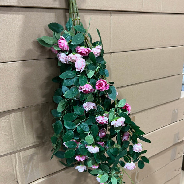 Hot pink Ranunculus Greenery Bunch – Viva La Rosa