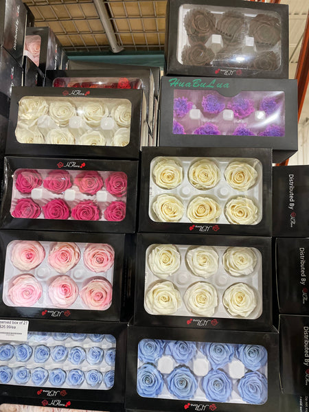 Preserved Rose Cream (box of 8) – Viva La Rosa